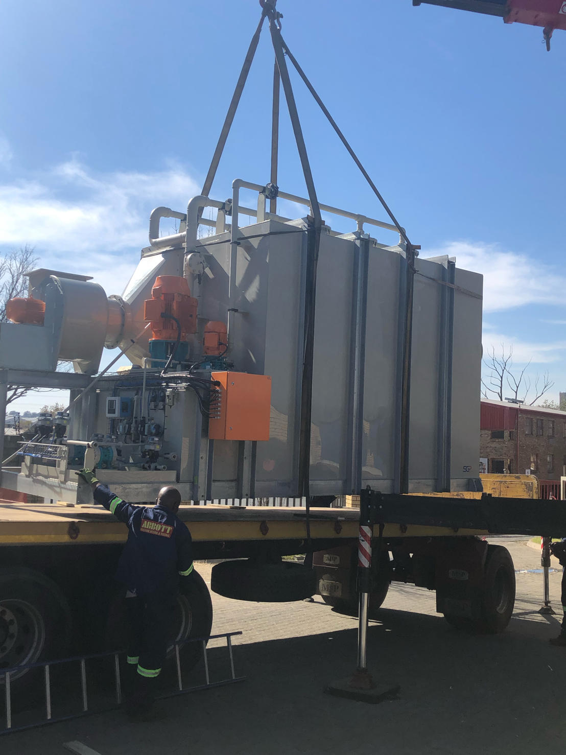 Installations: KGK sump pumps for emergency mobile unit