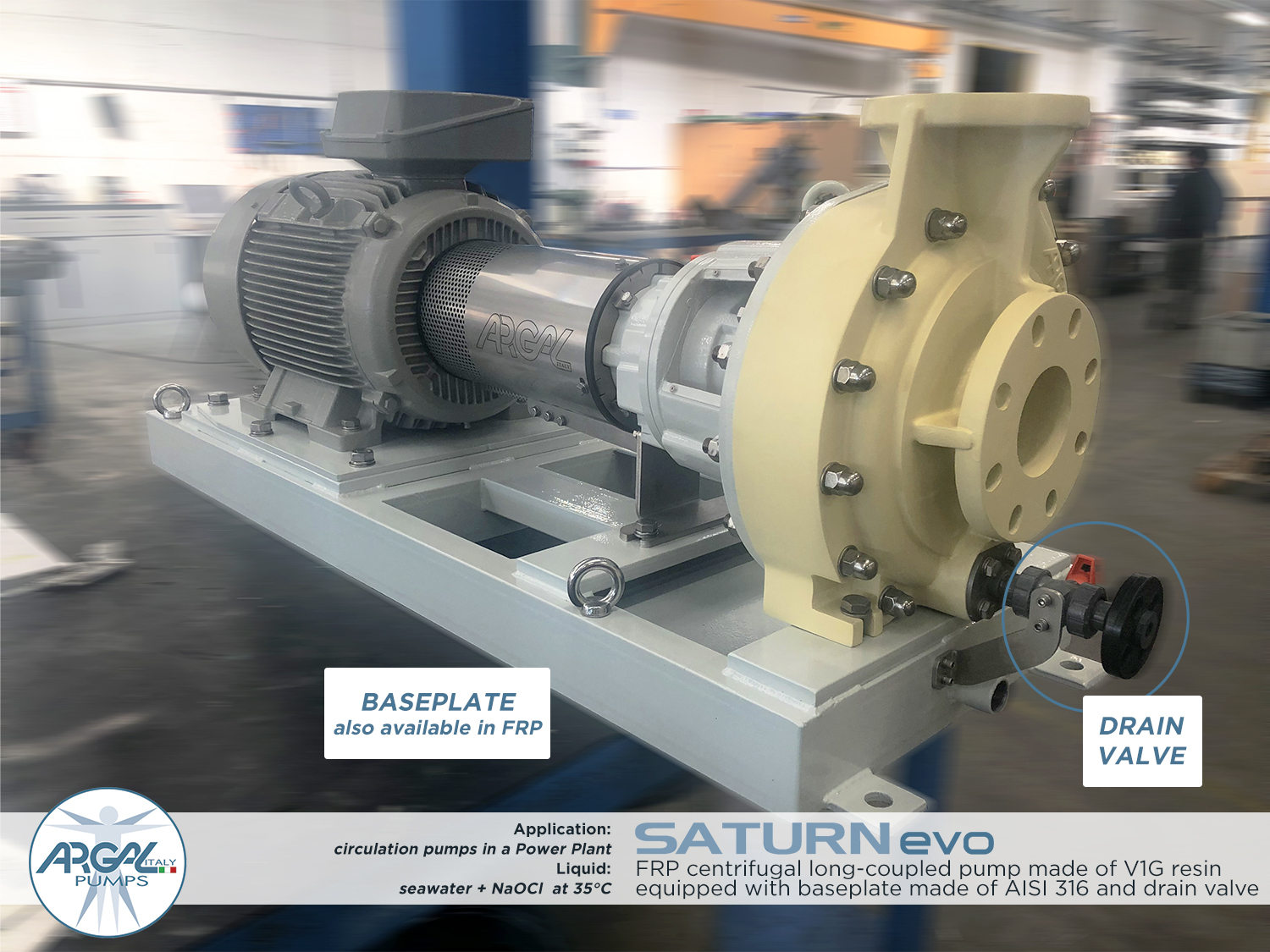 News: SATURNevo FRP pumps' accessories